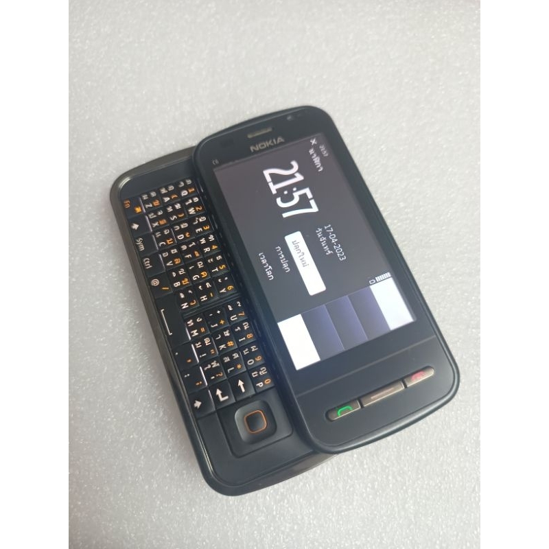 Nokia C6-00 จอสไลด์-สัมผัส อดีตเครื่องศูนย์ไทย สภาพสวยพร้อมใช้งาน ...