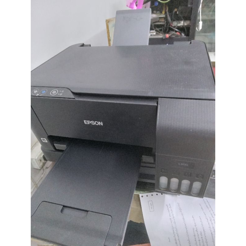 ปริ้นเตอร์มือสอง Epson L3110 L3510 ปริ้นได้ทั้งดำและสี ปริ้น สแกน ถ่าย ...