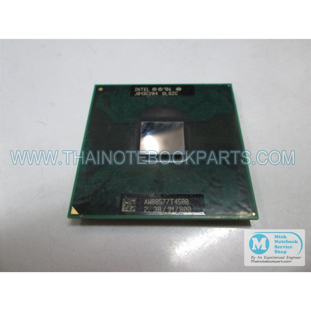ซีพียู CPU Intel Pentium T4500 ความเร็ว 2.3GHz, L2 1MB, Bus 800MHz ...