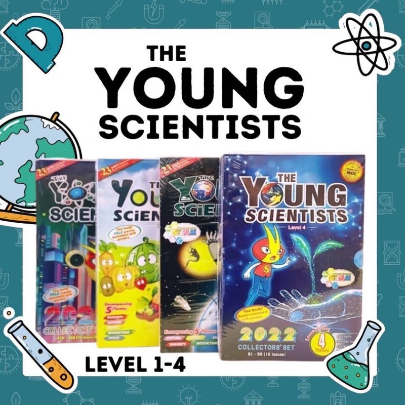 การ์ตูนวิทยาศาสตร์ สำหรับเด็ก ภาคภาษาอังกฤษ The Young Scientists 2022 | Shopee Thailand