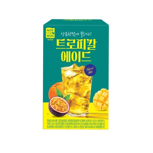 NOKCHAWON GREEN TEA ADE 15T ชาผลไม้ คลายร้อนเกาหลี วิตามินซีสูง แคลต่ำ ...