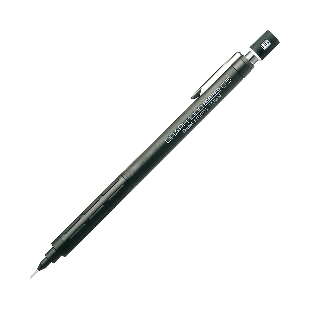 ดินสอกด ดินสอเขียนแบบ Pentel GRAPH 1000 ขนาด 0.3, 0.5 และ 0.7 mm. เพื่อ ...