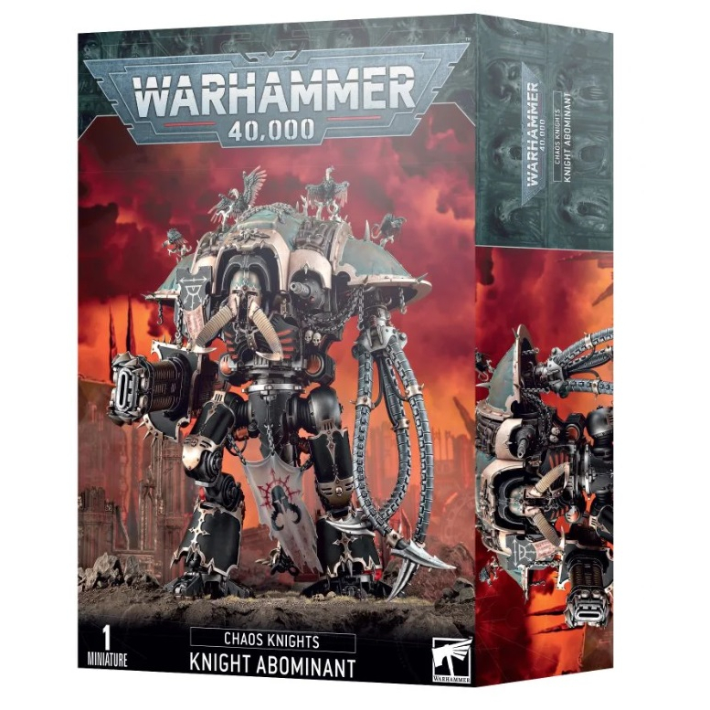 Warhammer 40K: CHAOS KNIGHTS: Knight Desecrator or Knight Rampager ...