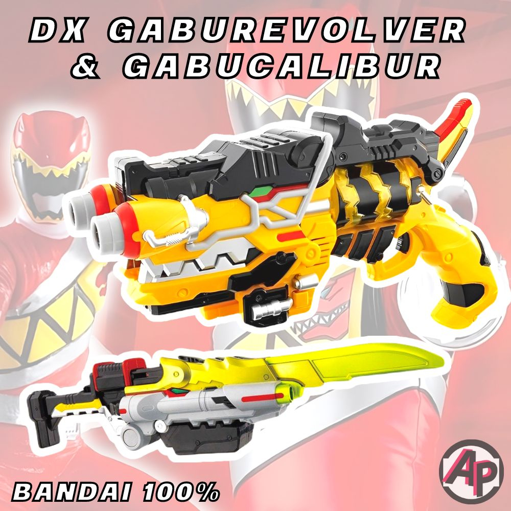 DX Gabu Revolver & Gabu Calibur [ปืนเคียวริวเจอร์ ปืนเหลือง ที่แปลงร่าง ...