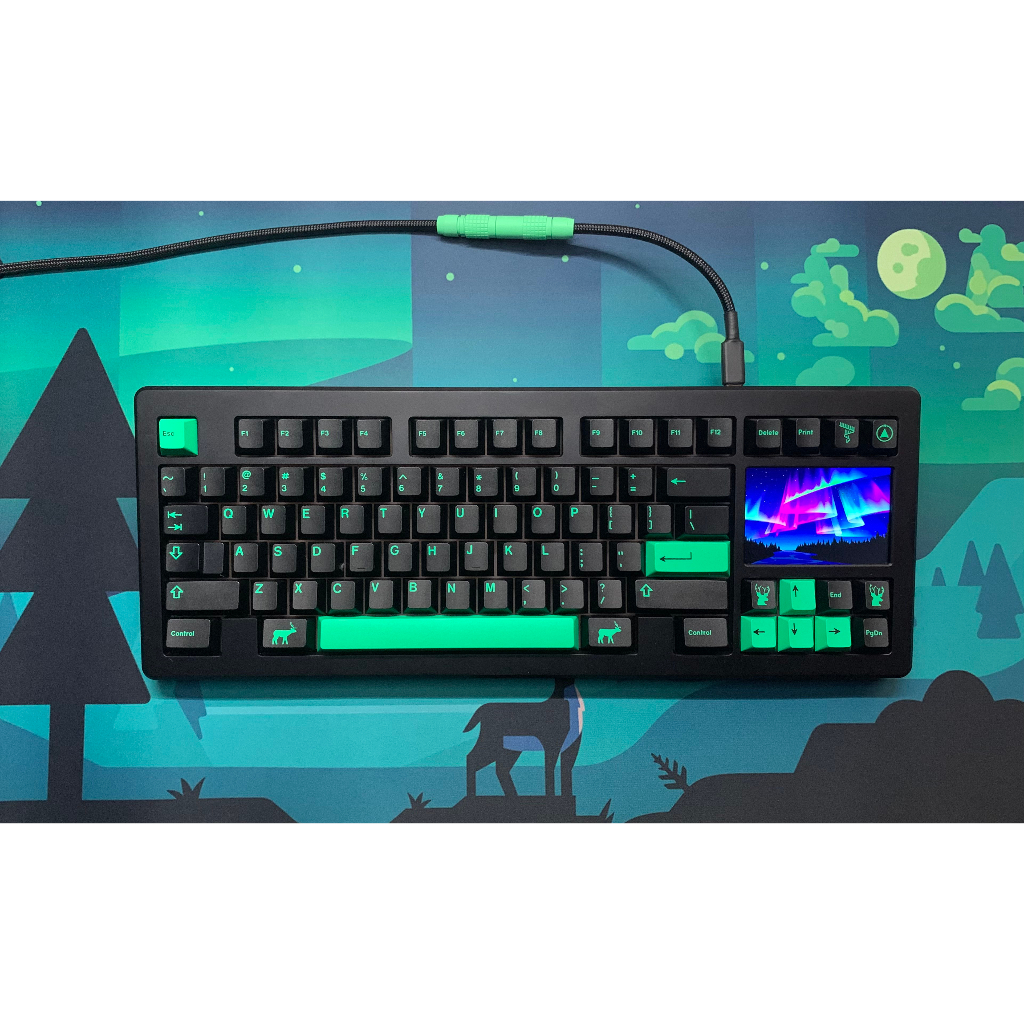 [Groupbuy] SAM S80 V2 with 3.5-inch IPS Screen R2 คีย์บอร์ด Wired พร้อม ...