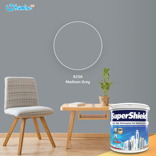 TOA Supershield 4 Seasons กึ่งเงา สีเทา 8255,8256 ขนาด 9 ลิตร | Shopee ...