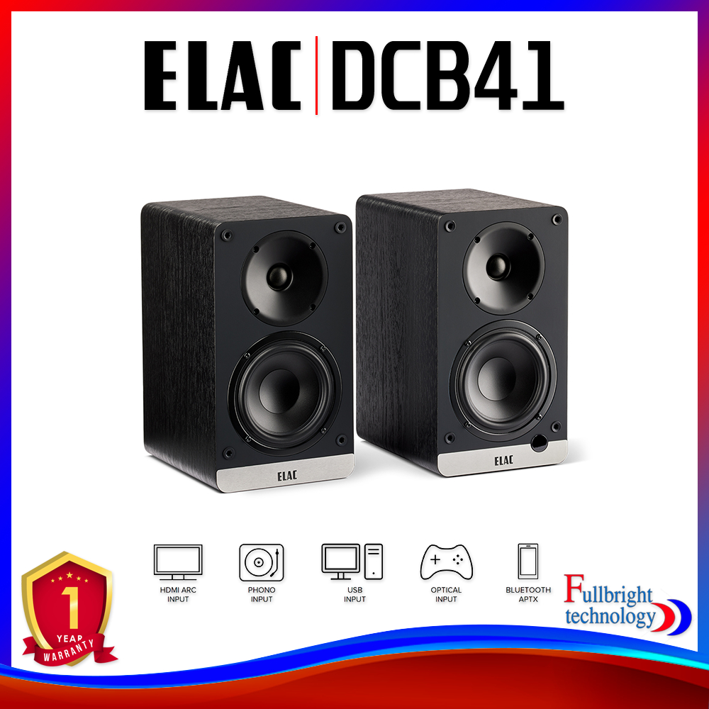 ELAC Debut ConneX DCB41 Powered Monitor Speakers ลำโพงสำหรับฟังเพลง Hi ...