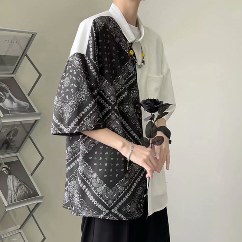 🔥พร้อมส่ง🔥เสื้อเชิ้ตสไตล์เกาหลี ( C4009 ) | Shopee Thailand