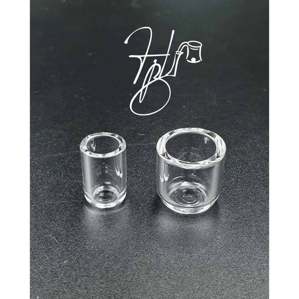 Quartz Bowl Insert ถ้วยควอซ์กันไหล 10mm/ 15mm /20mm for Wax/Dab/Shatter ...