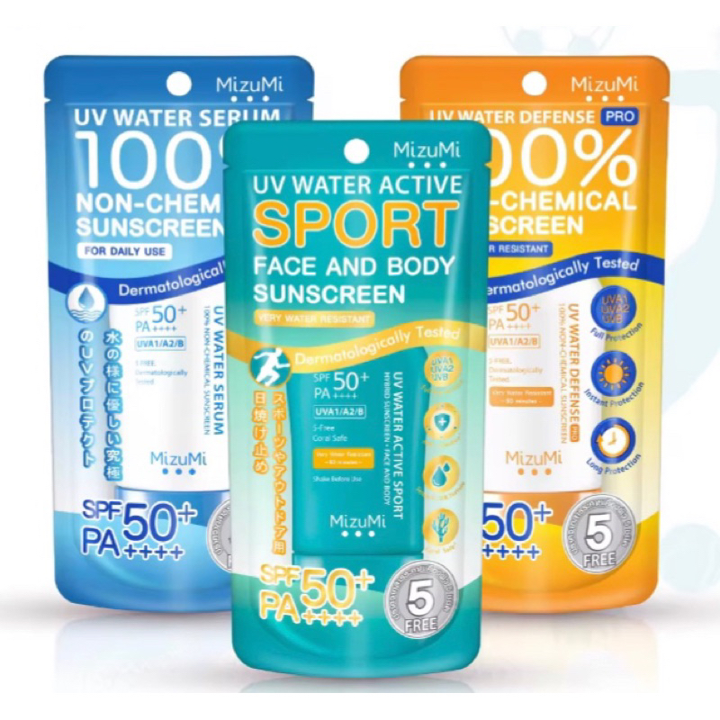Mizumi ของแท้ 💯% 🏖 ผลิต 4/2024 exp 2026🏖ล็อตใหม่ล่าสุด🎊 กันแดด Mizumi 🏖 ...