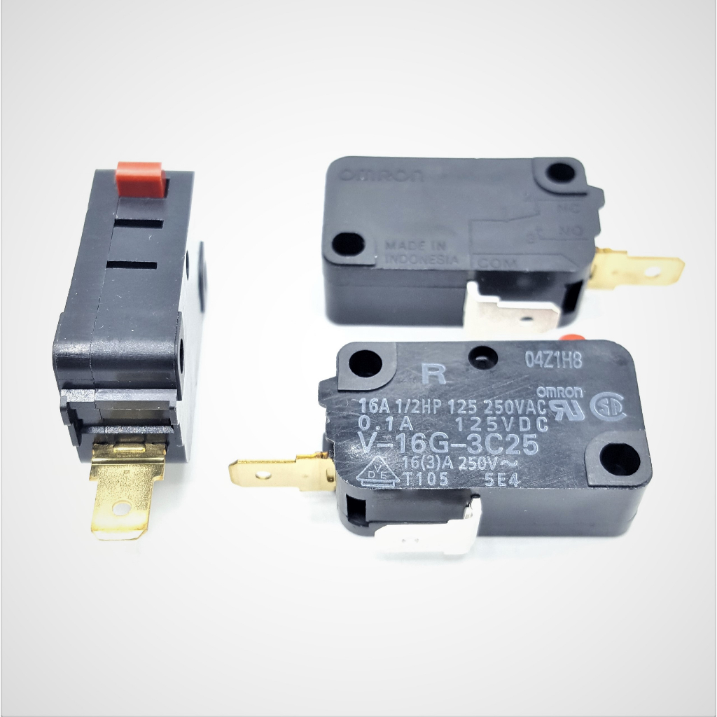 สวิทช์ OMRON (แท้ 100%) ไมโครสวิทช์ ## V-15-1A5/V-16G-1C25/V-16G-3C25/V-21-3C6 | Shopee Thailand