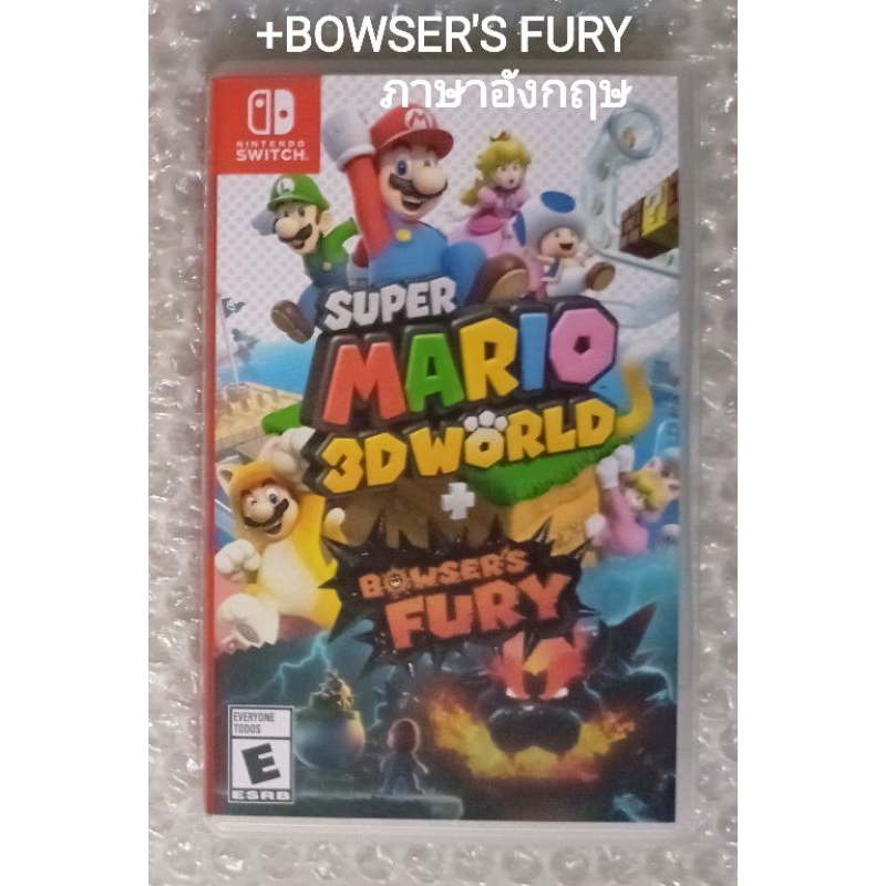 SUPER MARIO 3D WORLD + BOWSER'S FURY ภาษาอังกฤษ NINTENDO SWITCH EN ซูเปอร์มาริโอบราเธอร์ส มาริ ...