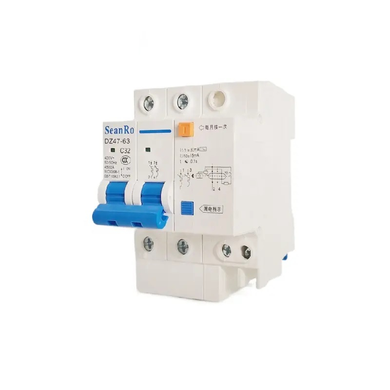 RCBO 2 / 4 Pole (Residual Current Circuit Breaker with Over Current ...
