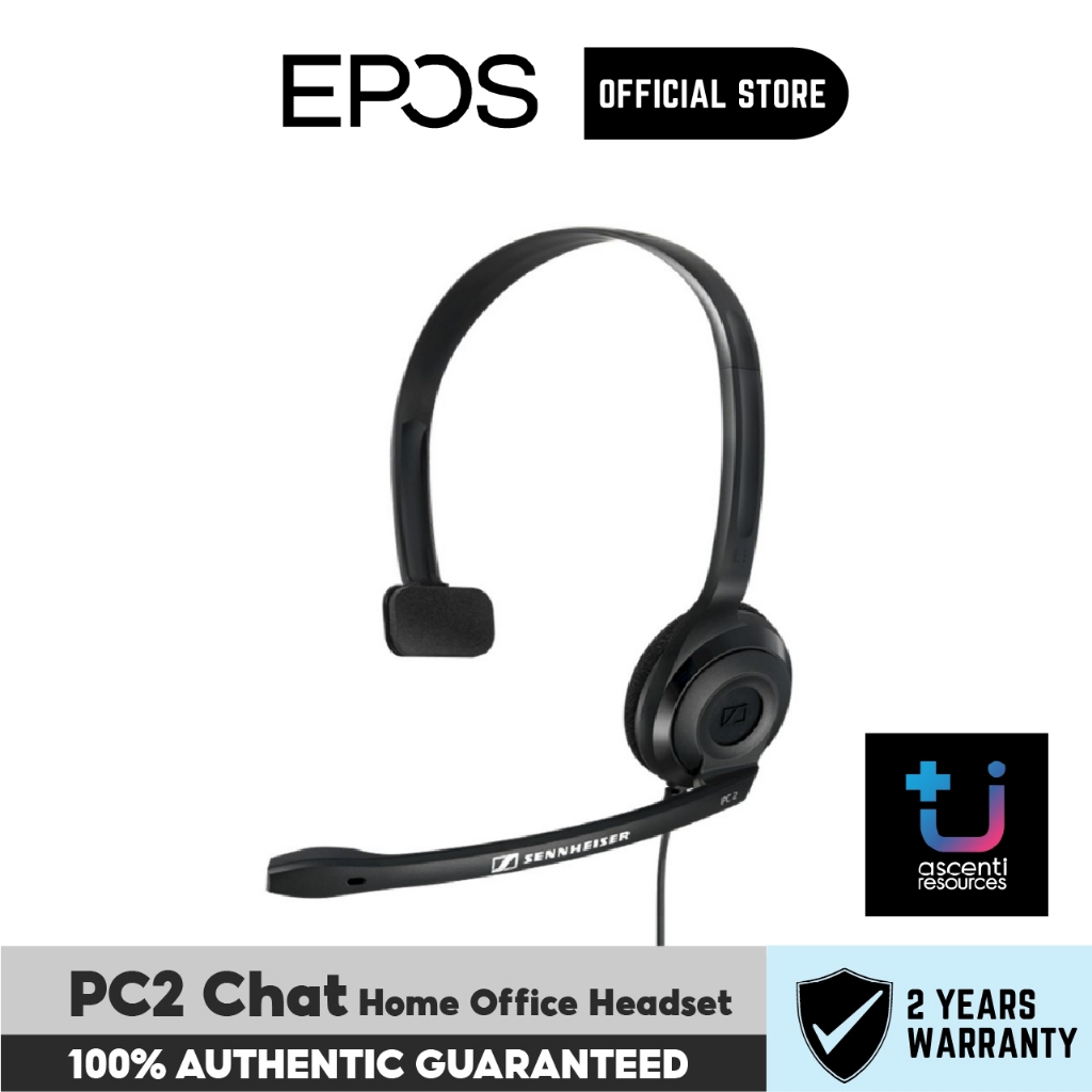 Sennheiser l Epos PC2CHAT - Home Office Headset (PC 2 CHAT) | Shopee ...