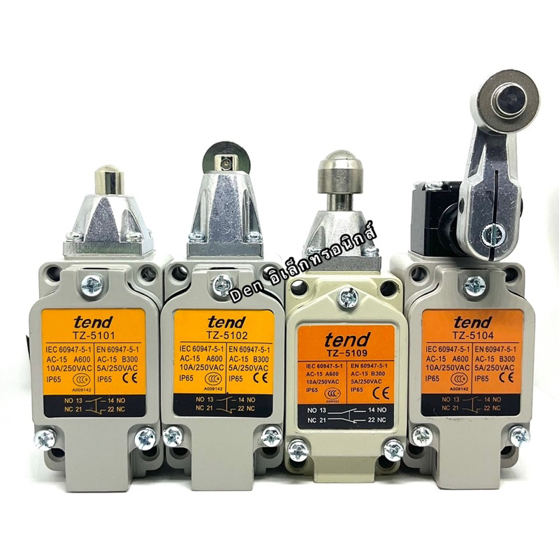 ลิมิตสวิตซ์ LIMIT SWITCH รุ่นtend TZ-5101’5102,5104,5108,5109,5166 ของใหม่ แท้!! สินค้าสามารถออก ...