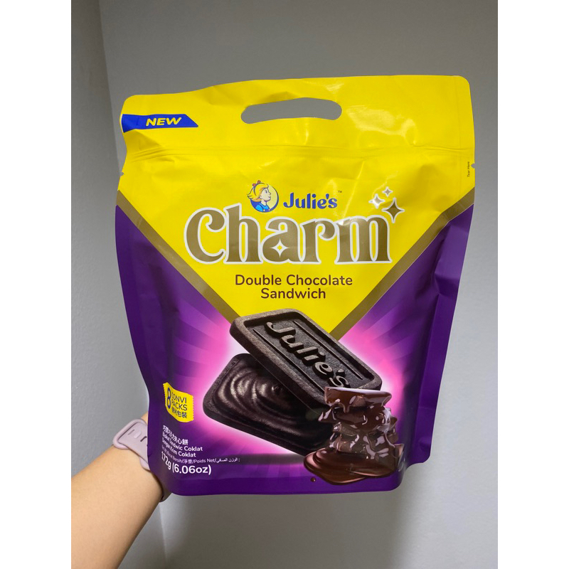 Julie’s Charm Double Chocolate Sandwich and Tiramisu Sandwich จูลี่ย์ ...