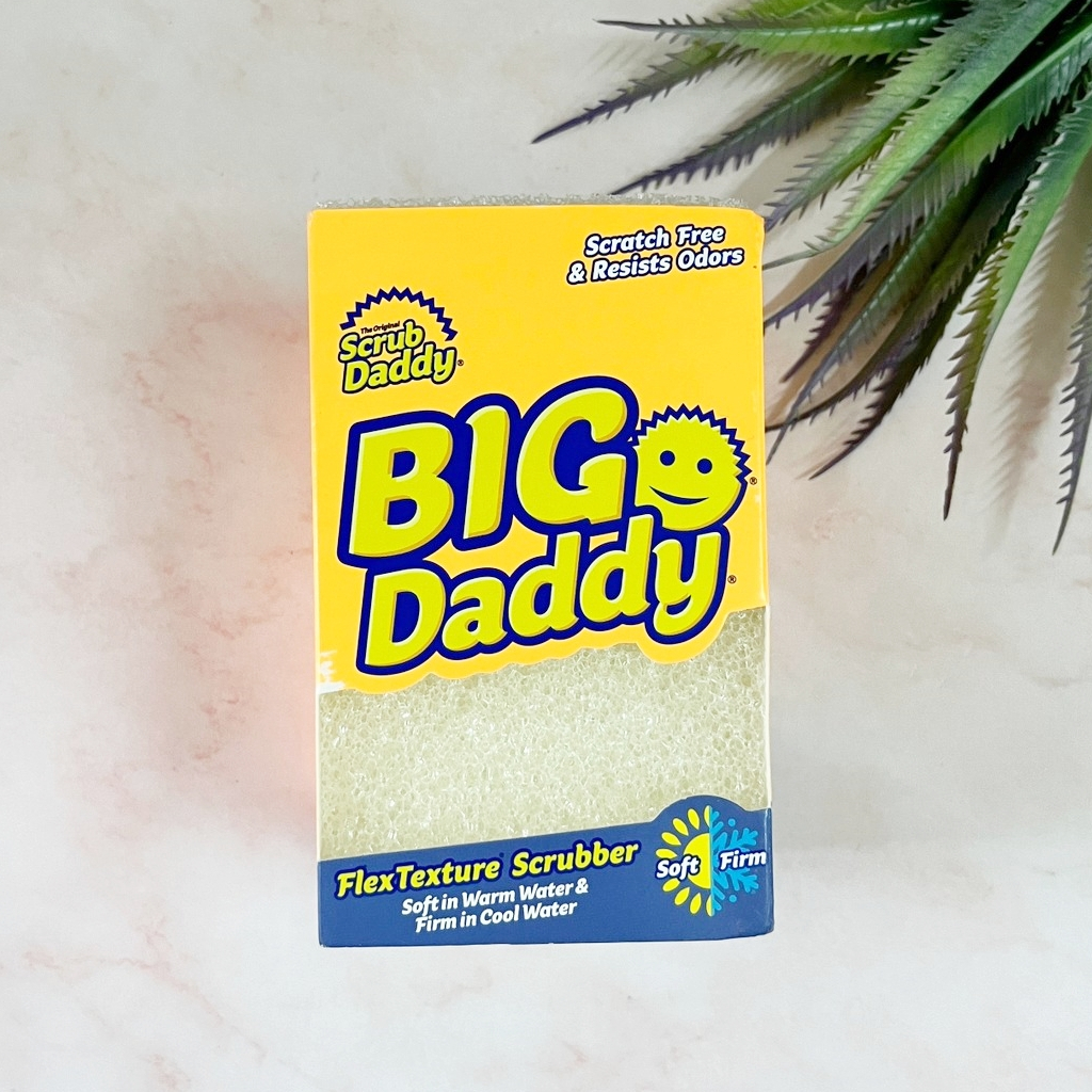 [Scrub Daddy®] Big Daddy FlexTexture Scrubber 1 Count ฟองน้ำทำความสะอาด ...