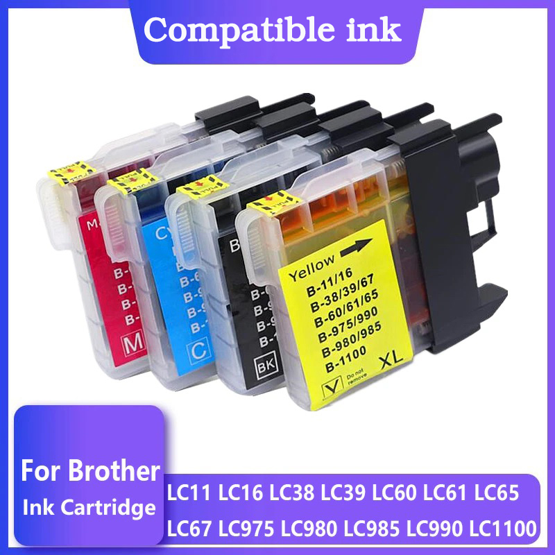 ตลับหมึก เทียบเท่า Brother LC39 LC38 LC65 LC67 ใช้กับพริ้นเตอร์ DCP ...
