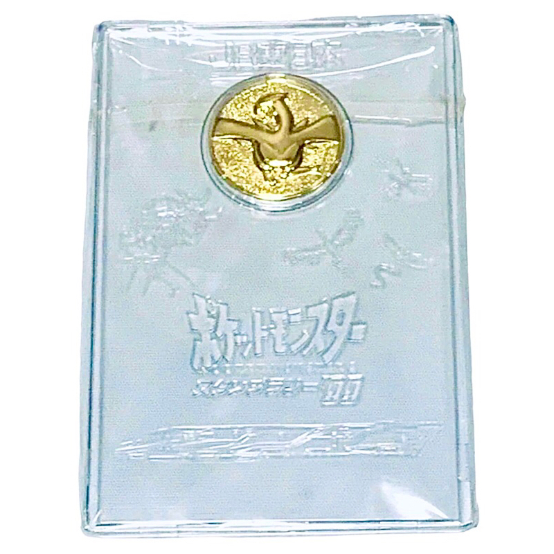 Pokemon Stamp Rally 1999 JR East Lugia Gold Coin With Case New RARE ...