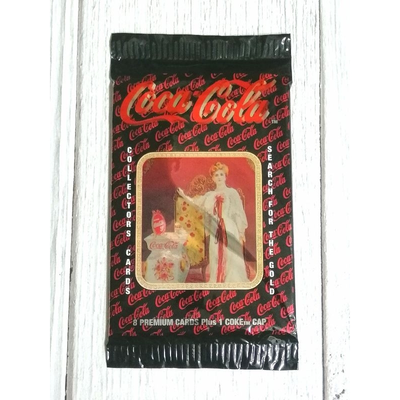 (Sealed Pack) ซองสุ่มการ์ดพรีเมียม โคคา โคล่า ( COCA COLA PREMIUM ...