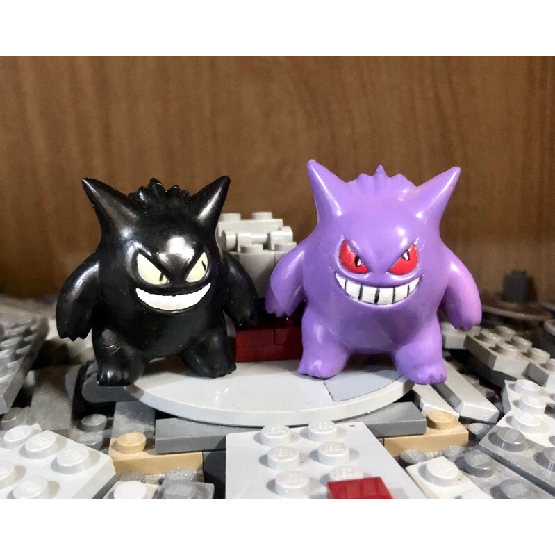 Pokemon BLACK GENGAR Figure Tomy Set RARE #โปเกม่อน | Shopee Thailand