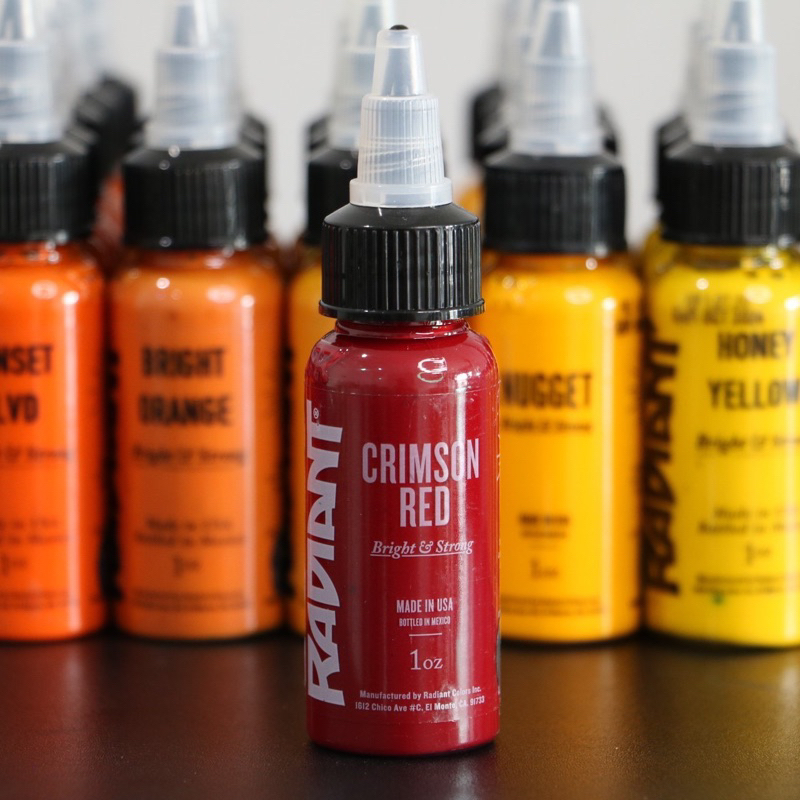 สีสัก RADIANT INK เเท้100000% ขนาด 1 Oz./หมึกสัก/Tattoo/ | Shopee Thailand