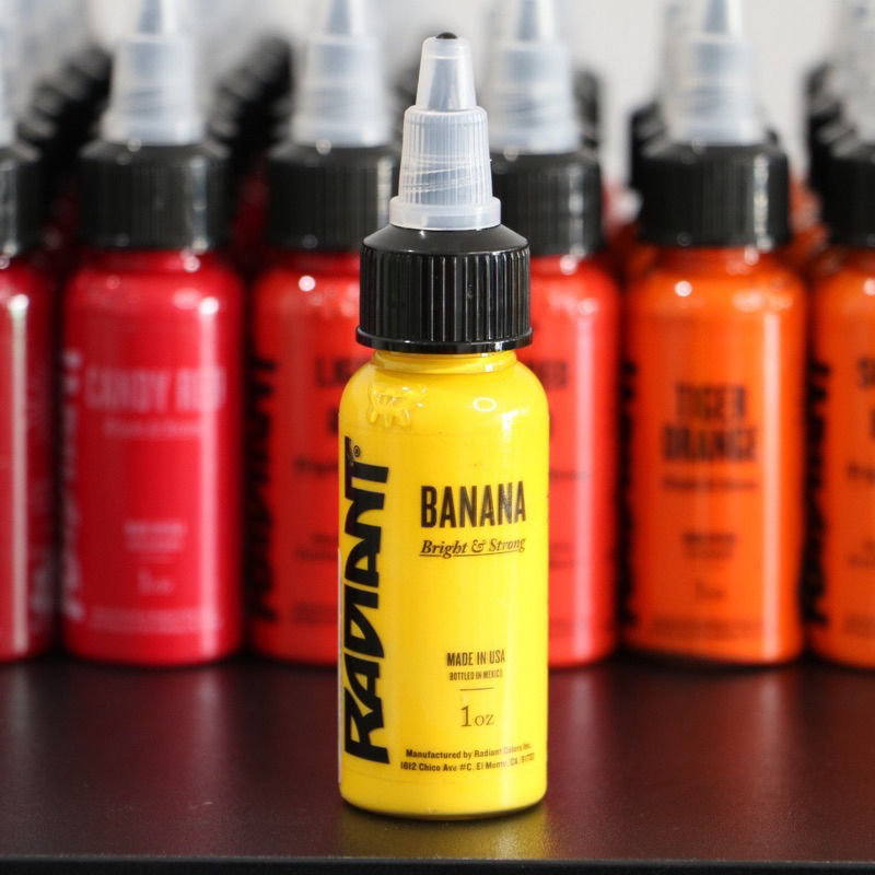 สีสัก RADIANT INK เเท้100000% ขนาด 1 Oz./หมึกสัก/Tattoo/ | Shopee Thailand