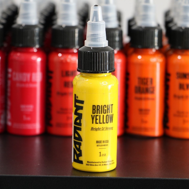 สีสัก RADIANT INK เเท้100000% ขนาด 1 Oz./หมึกสัก/Tattoo/ | Shopee Thailand