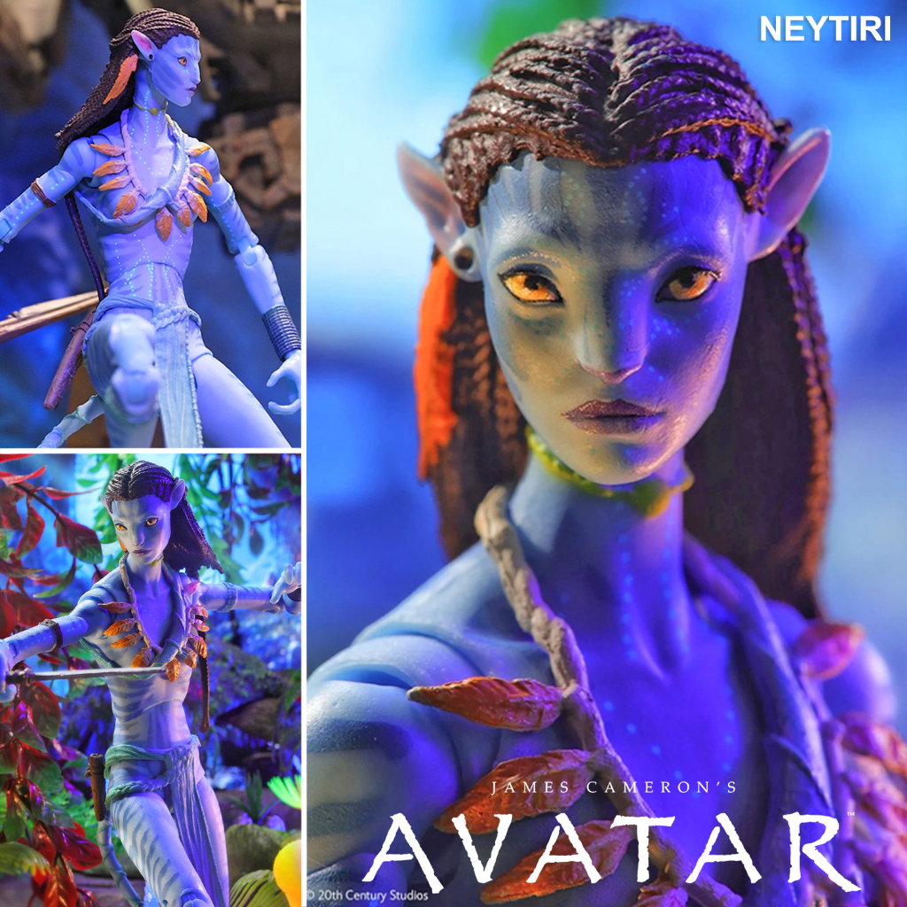 แอคชั่น ฟิกเกอร์ McFarlane Toys Reveals 7 จากหนังดัง Avatar อวตาร Navi Neytiri เนย์ทีรี Figma ...