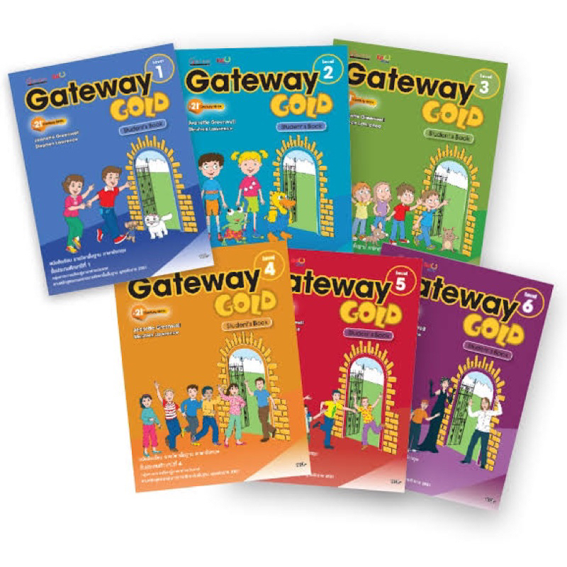 gateway gold activity book students book 1-6 หนังสือเรียน แบบฝึกหัด ...