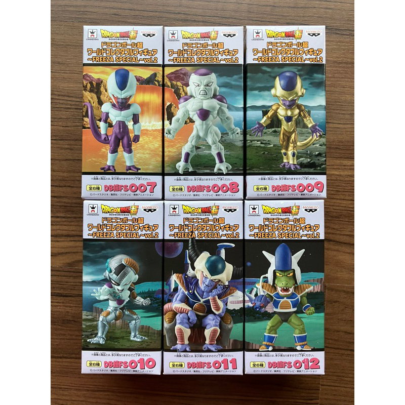 มือหนึ่ง พร้อมส่ง Banpresto WCF Dragon Ball Freeza Frieza Freezer ...