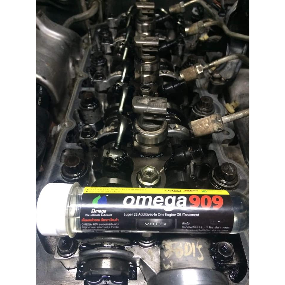 หัวเชื้อน้ำมันเครื่อง Omega 909 แบบหลอด ขนาด 45 ml | Shopee Thailand