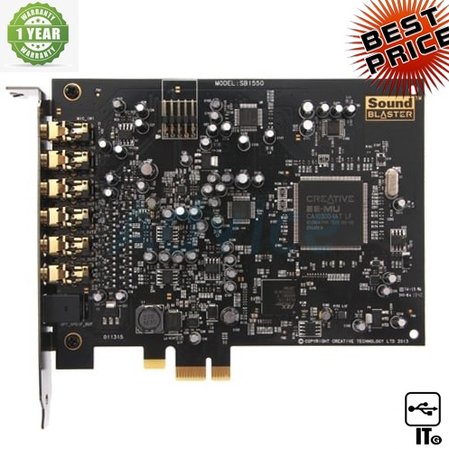 SOUND CARD CREATIVE BLASTER AUDIGY RX ประกัน 1Y การ์ดเสียง ประกัน 1Y | Shopee Thailand