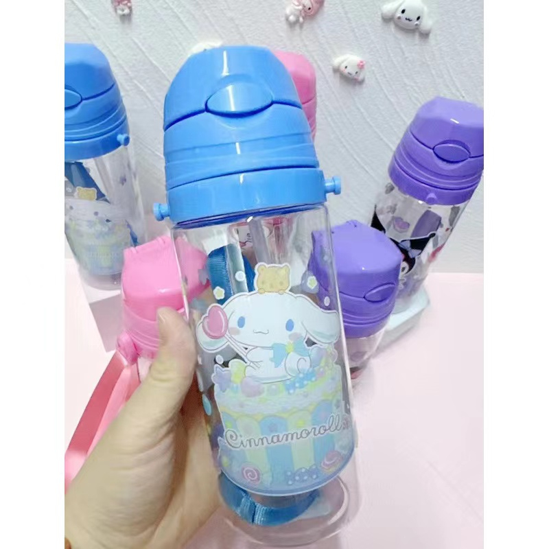 กระติกน้ำเด็กอนุบาล 500mlลายการ์ตูน หลอดเด้ง มีสายสะพาย ขวดน้ำพกพา กระบอกน้ำ | Shopee Thailand