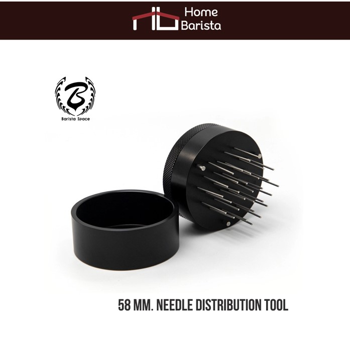 Home Barista Barista Space - Needle Distribution Tool (Black) 58mm ...