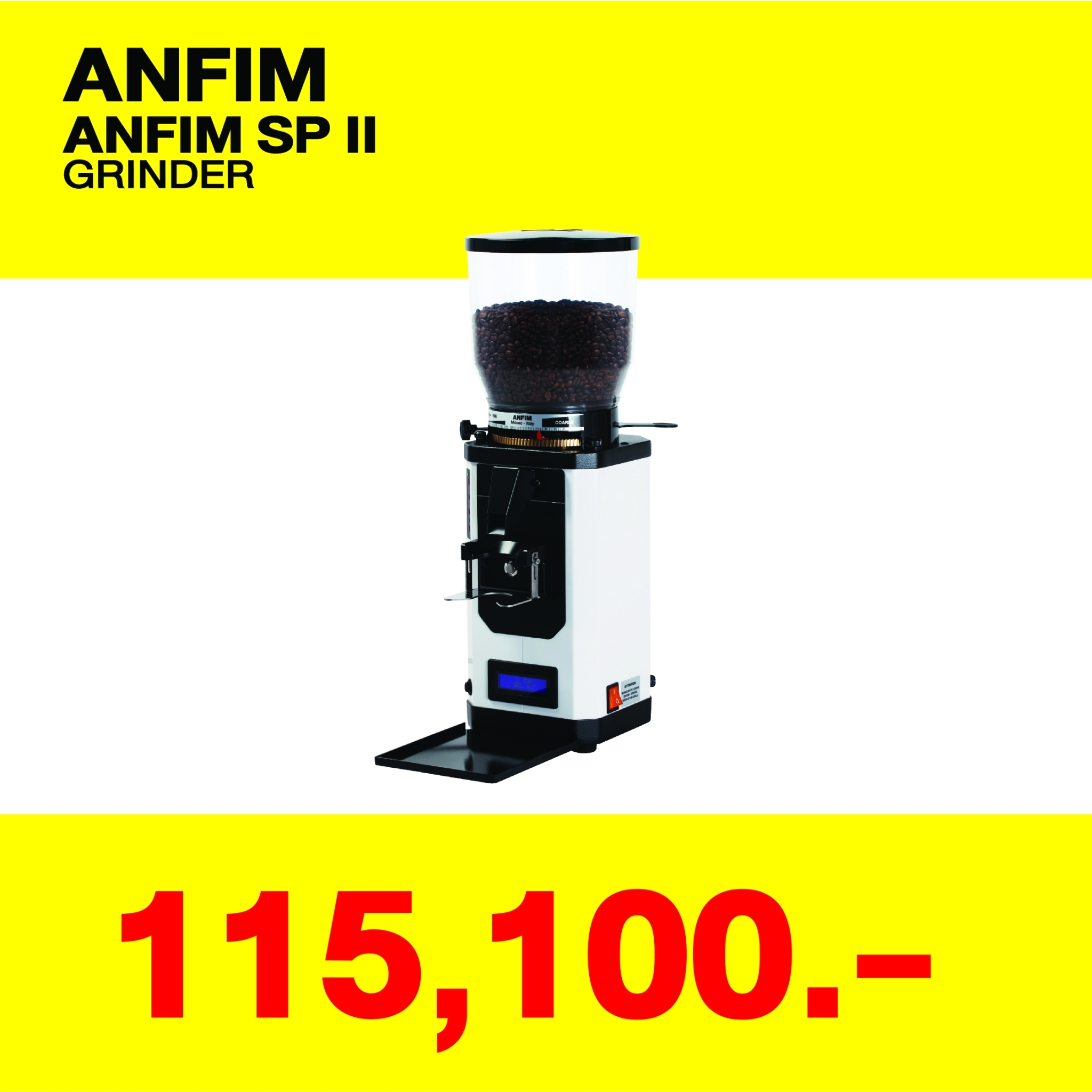 เครื่องบดกาแฟคุณภาพ ANFIM SP II | Shopee Thailand