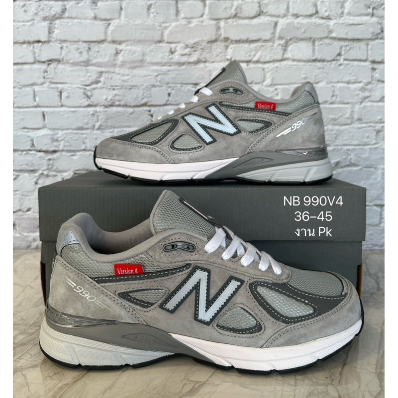 รองเท้าผ้าใบ NB 990V4(Box) | Shopee Thailand