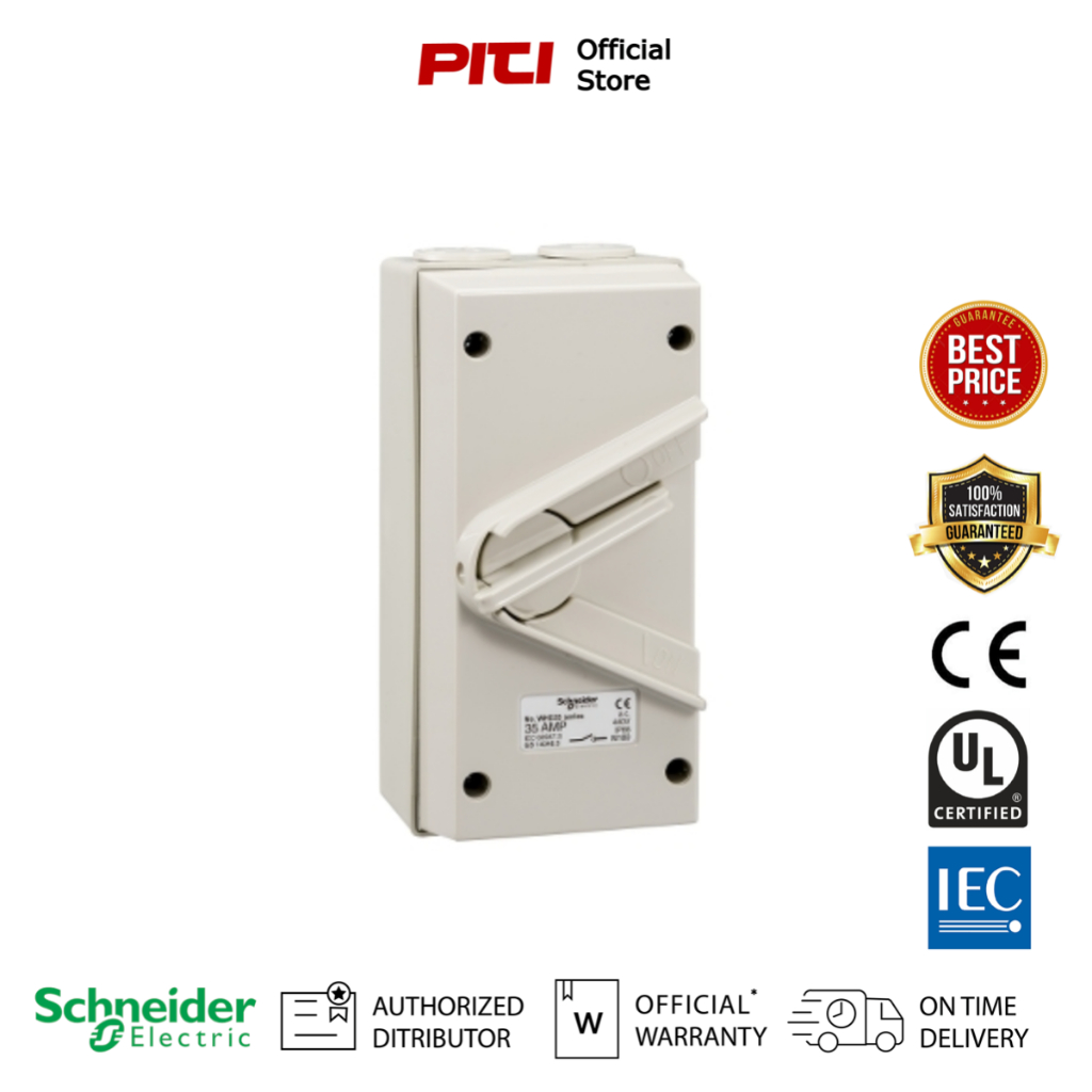 Schneider Concept WHD Waterproof Isolator Switches สวิตช์แยกวงจร IP66 ...