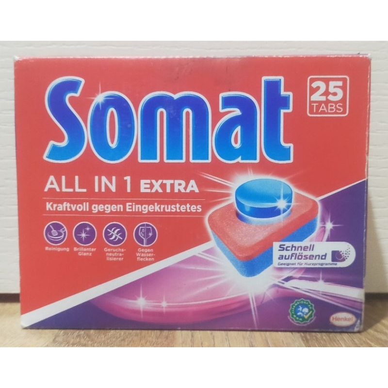 somat tab all in 1 โซแมท แทป ก้อนล้างจานสำหรับเครื่องล้างจาน 440g ...