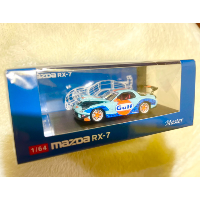Mazda RX7 1/64 Gulf new ของใหม่เปิดฝากระโปรงหน้า | Shopee Thailand