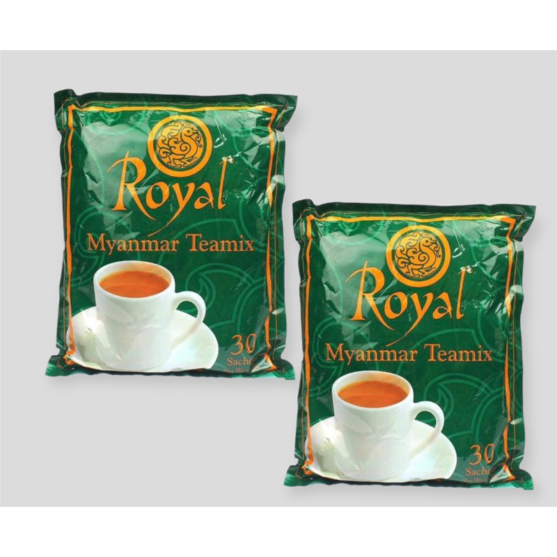 ชาพม่า Royal Myanmar tea mix 1 เเพ็คมี 30 ซอง | Shopee Thailand