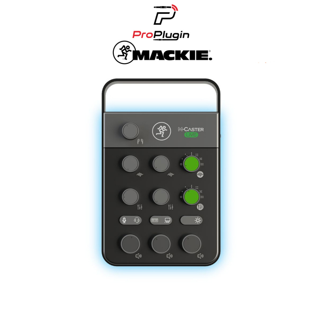 Mackie M•Caster Live (White) อุปกรณ์สำหรับ live สด Audio interface + mixer (ProPlugin) | Shopee ...