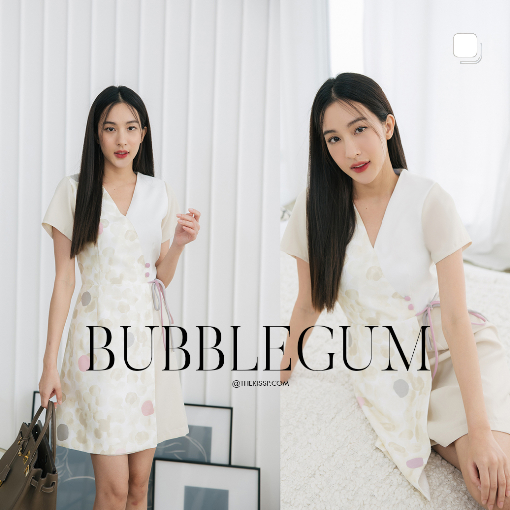 SHP449 BUBBLEGUMMY' dress (LOT III) | Shopee Thailand