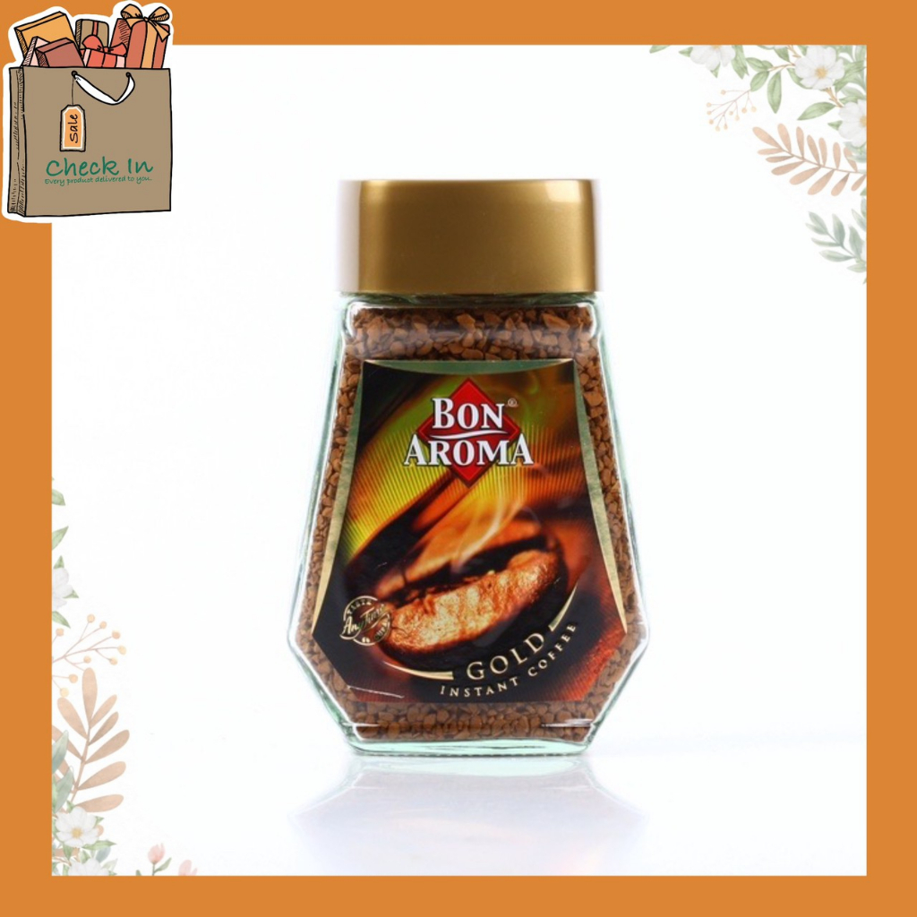 บอน อโรม่า กาแฟสำเร็จรูป ขนาด 100 กรัม และ 200 กรัม Bon Aroma Instant ...