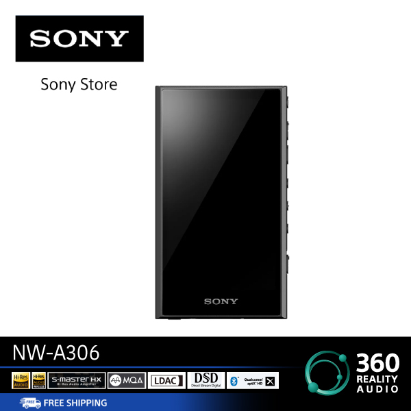 Sony Walkman รุ่น NW-A306 | enjoy 360 Reality Audio | Up to 36 hours of 44.1KHz FLAC playback ...
