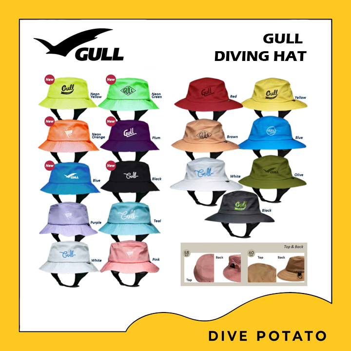 Gull Diving Hat Multicolor หมวกกันแสงแดดจากแบรนด์ Gull | Shopee Thailand