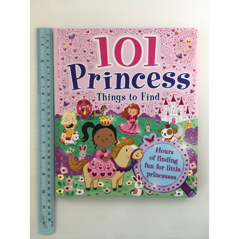 101 Princess Things to Find หนังสือบอร์ดบุ๊คภาษาอังกฤษสำหรับเด็กมือสอง ...
