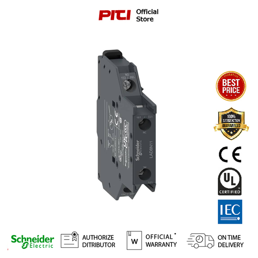 Schneider LAD8N11 AUXILIARY CONTACT BLOCK | Shopee Thailand