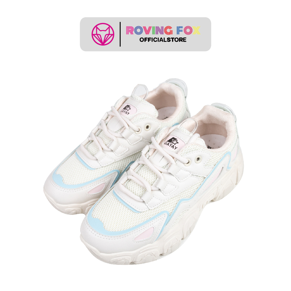 [ Rovingfox sneaker ] รองเท้าผ้าใบผู้หญิง รุ่น RF1993 มี 3 สี | Shopee Thailand