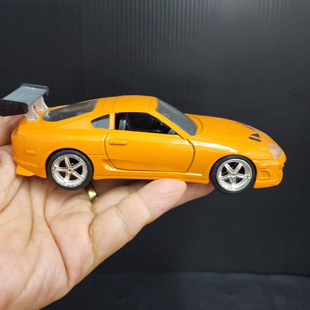 โมเดลรถยนต์ The Fast CAR MODEL ทำจากเหล็ก สัดส่วน 1:32 ประตู ฝากระโปรง ...